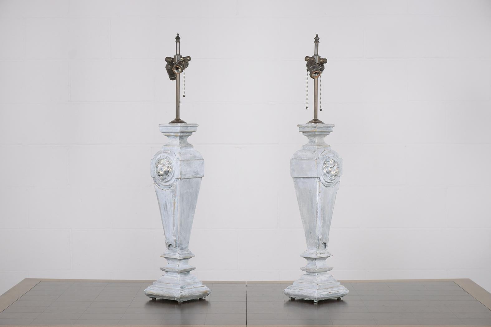 Pair of Renaissance Table Lamps For Sale at 1stDibs
