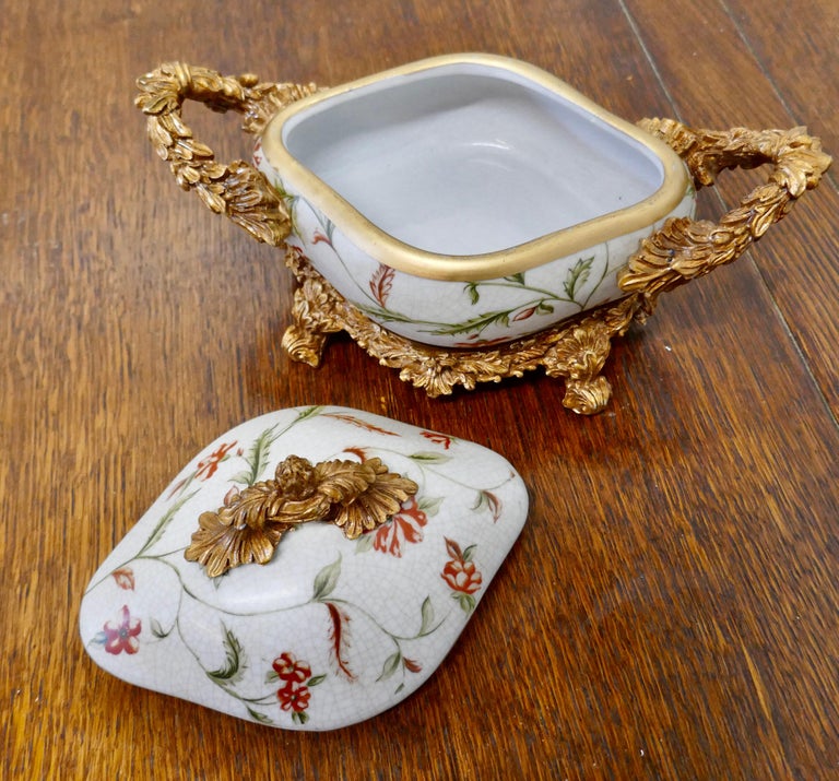 Pair of French Rococo Style Sweet Dishes For Sale at 1stDibs