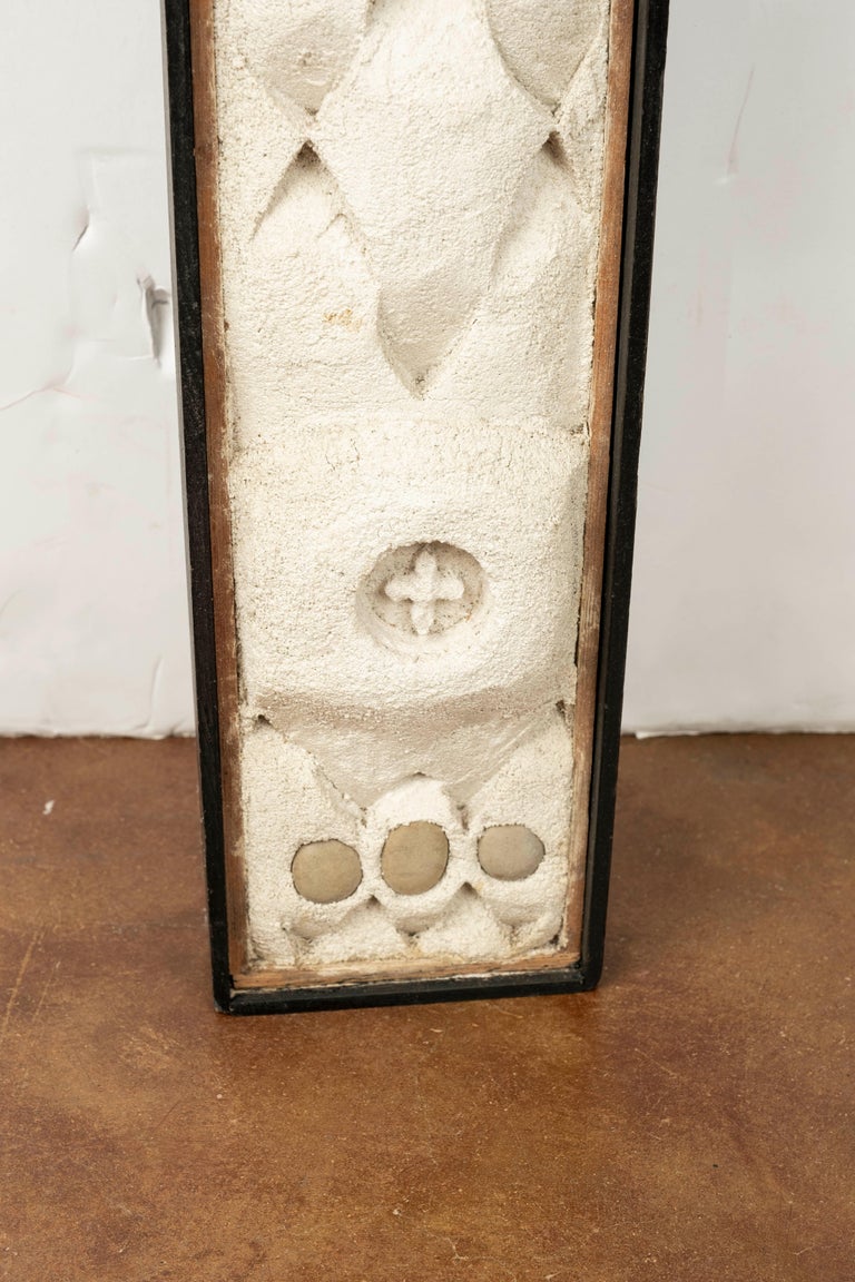 Pair of French Serge Roche Style Plaster Wall Sculptures For Sale at ...