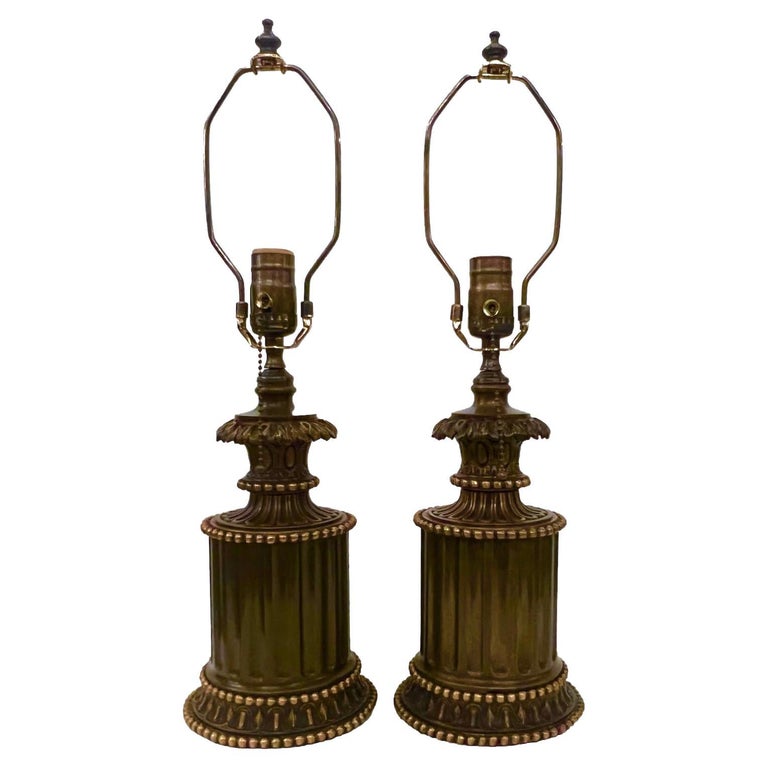 Pair of French Table Lamps For Sale at 1stDibs