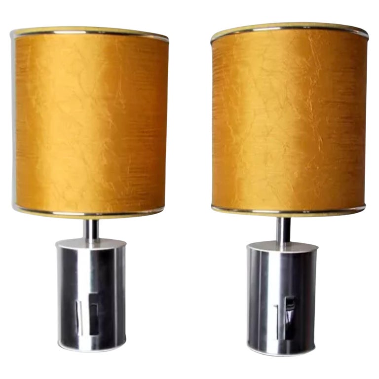Pair of futuristic lamps by Marca SL, Spain, 1970s For Sale at 1stDibs