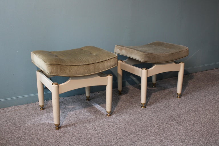 Pair of G-Plan Stools For Sale at 1stDibs