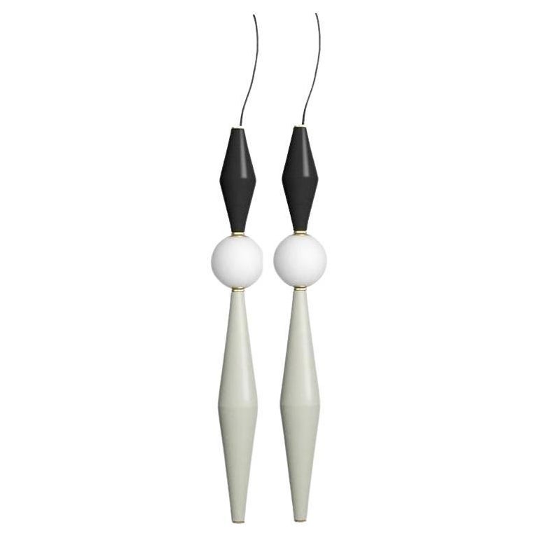 Pair of Gamma F Lamp by Mason Editions For Sale at 1stDibs