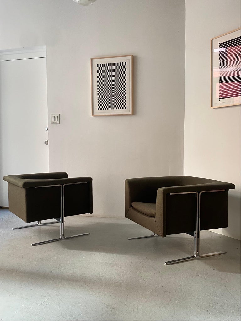 Pair of Geoffrey Harcourt Chairs for Artifort, 1960s For Sale at 1stDibs