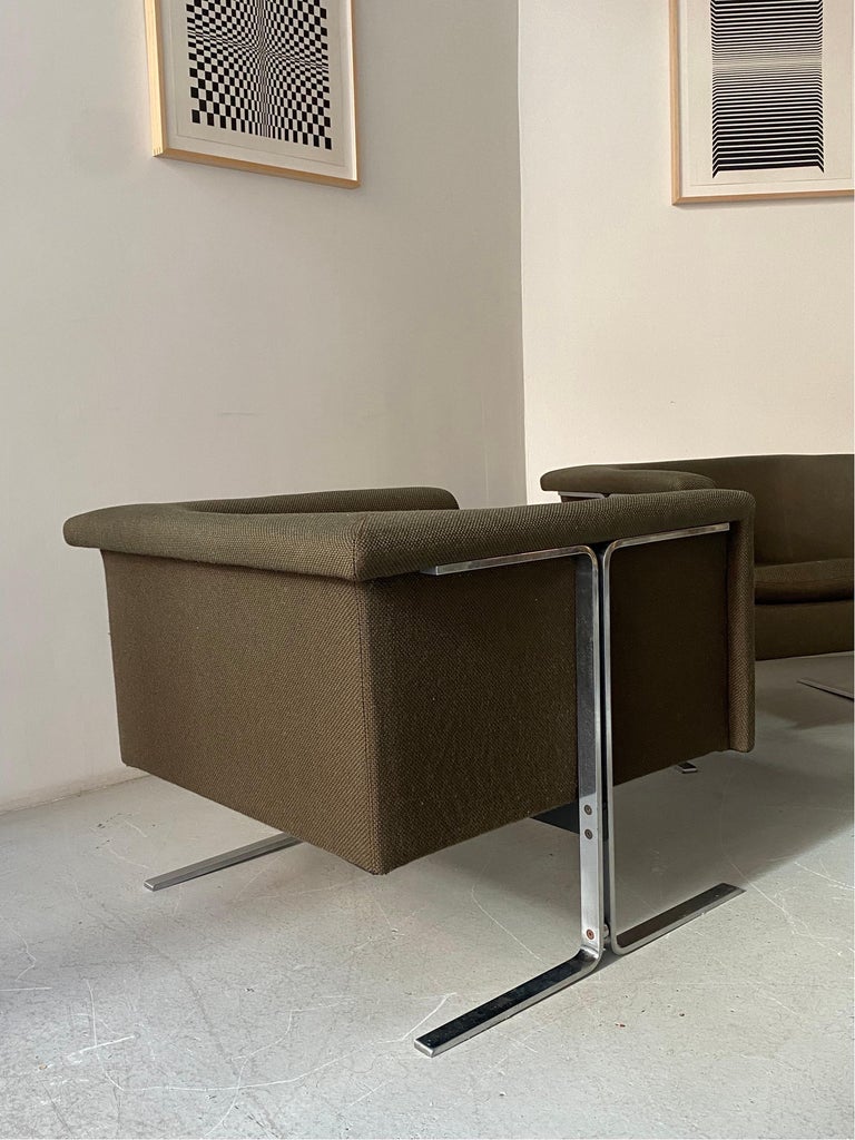 Pair of Geoffrey Harcourt Chairs for Artifort, 1960s For Sale at 1stDibs