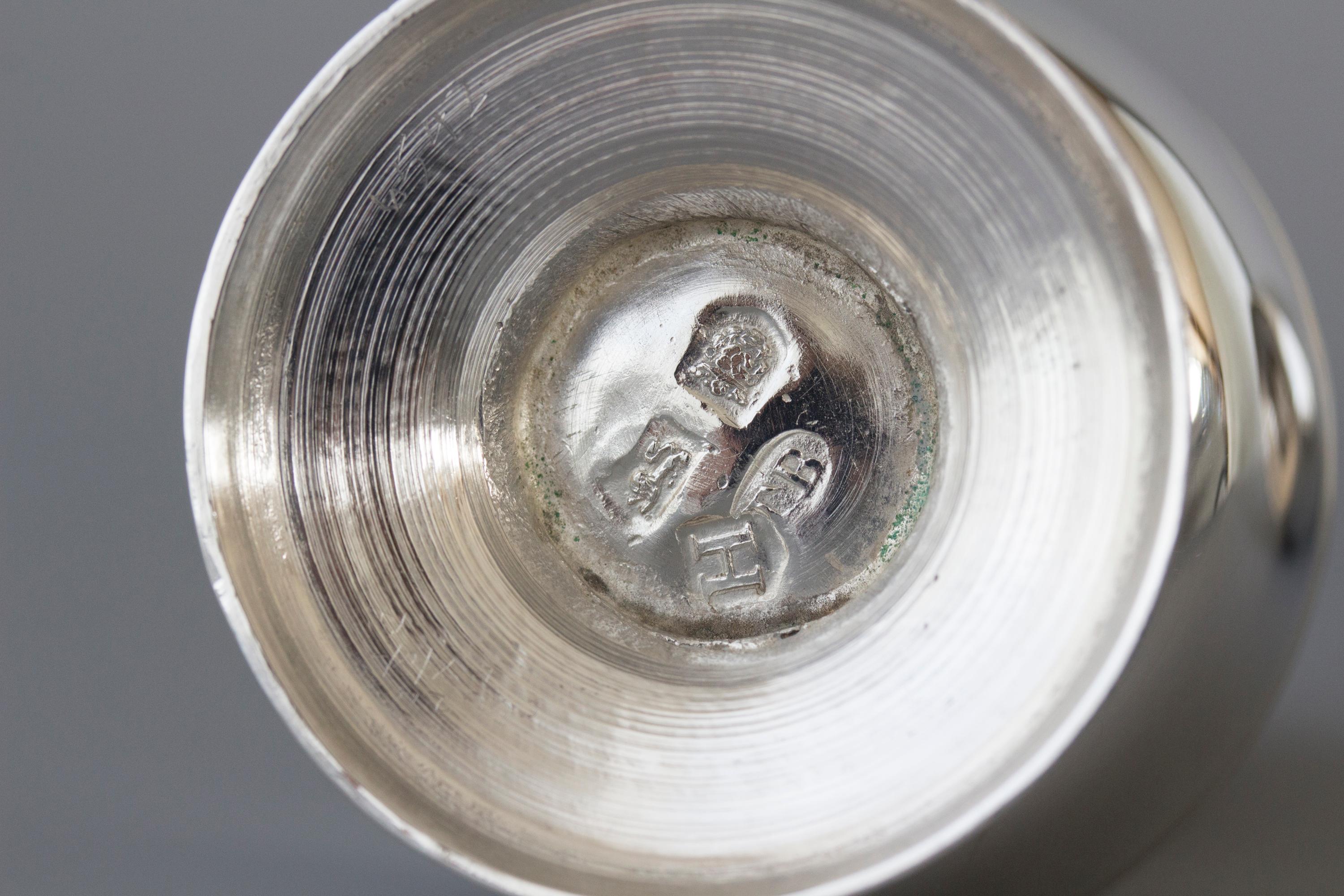 Pair of George I Silver Casters, London, 1723 by Thomas Bamford For ...