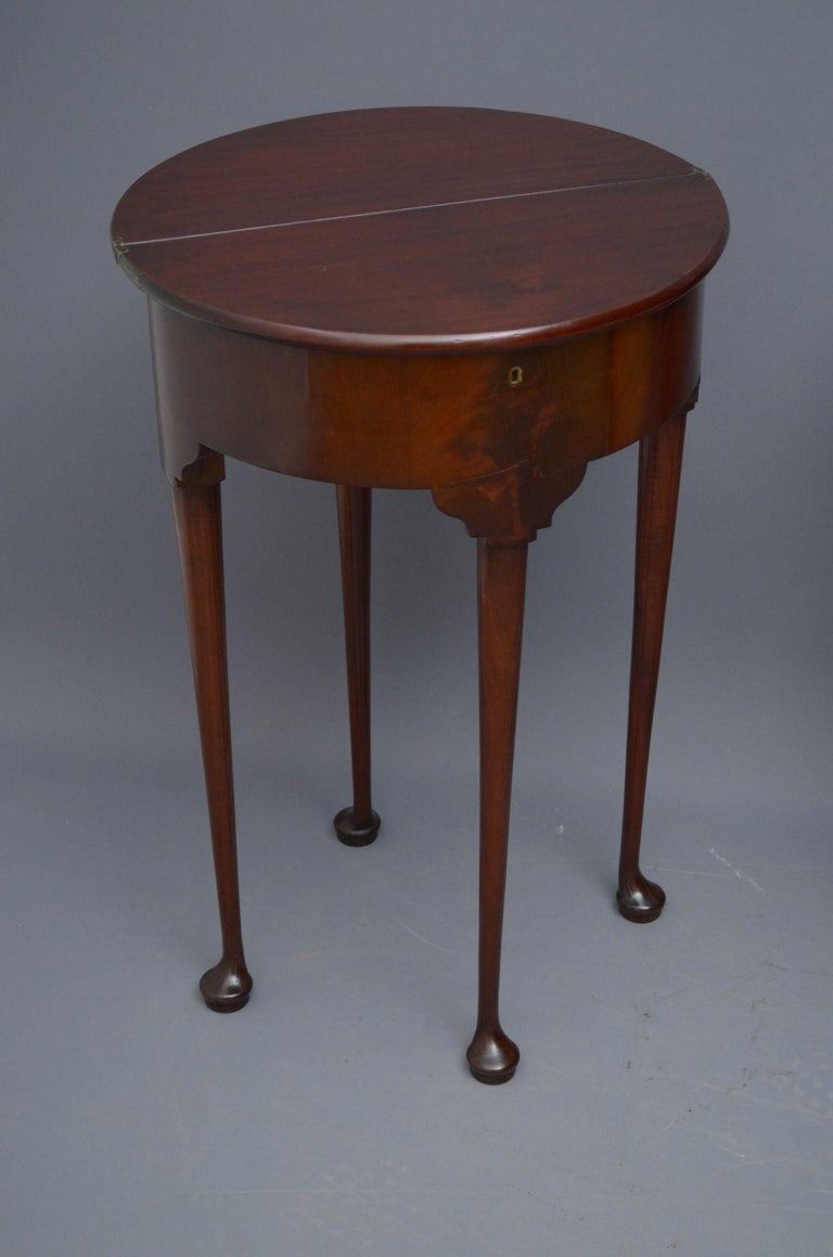 Pair of George II Demilune Tables Hall Tables For Sale at 1stDibs