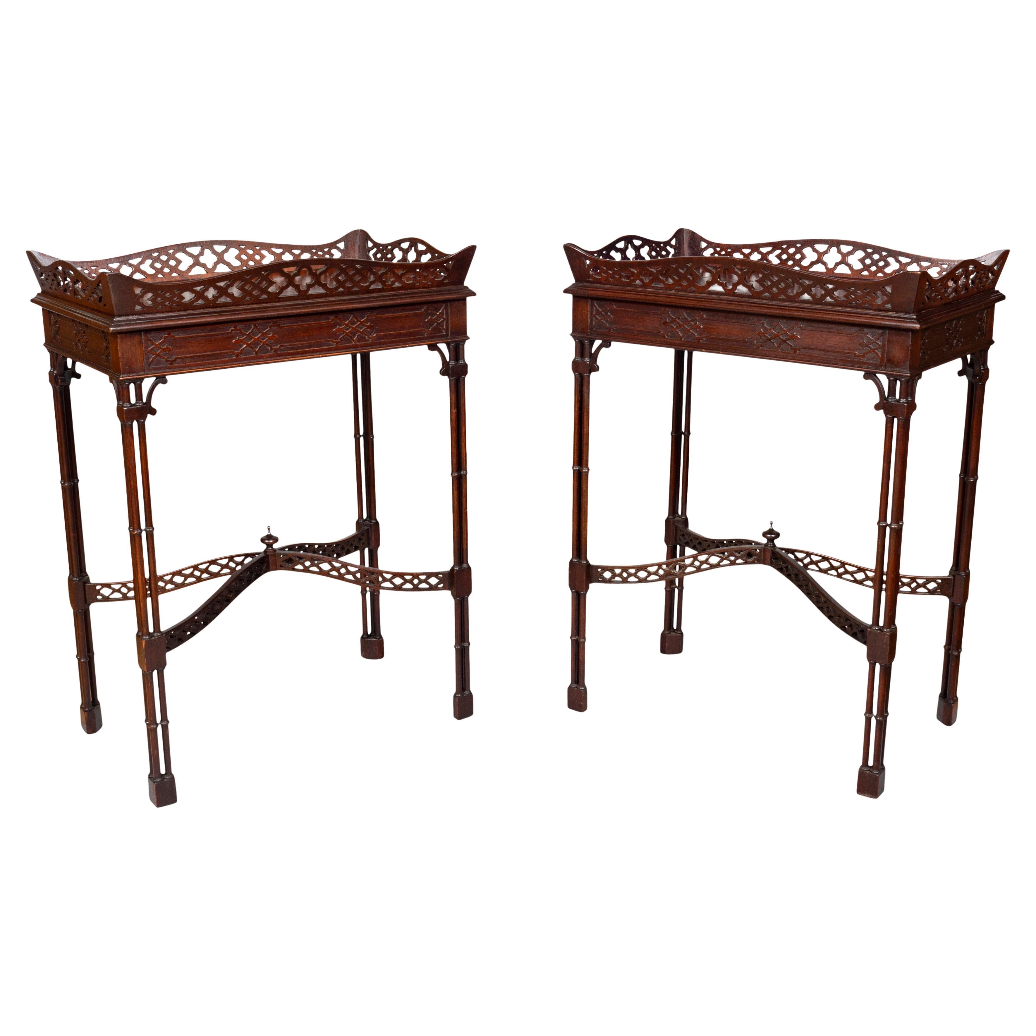 George III Serpentine Inlaid Writing Dressing Table For Sale at 1stDibs