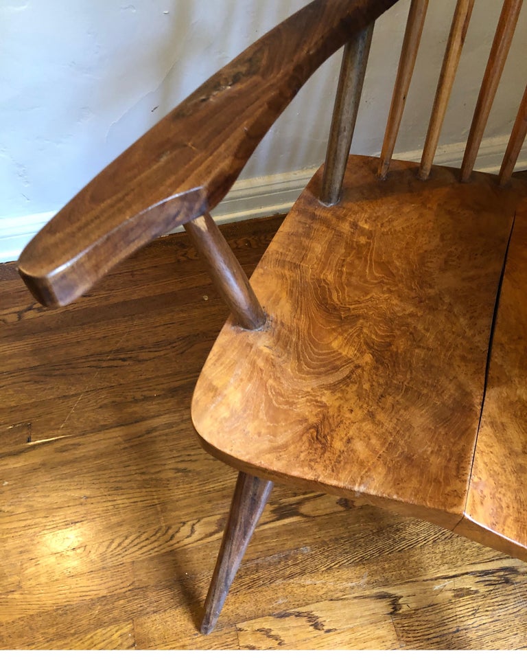 Pair of George Nakashima Style "New" Amrchairs at 1stDibs