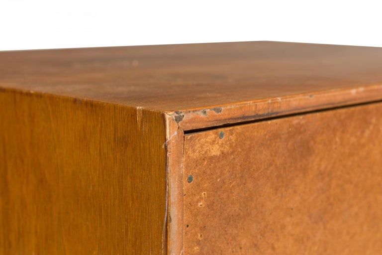 Pair of George Nelson for Herman Miller Walnut Veneer 4-Drawer Commodes ...