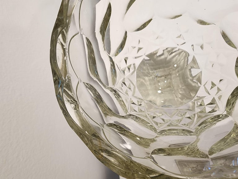 Pair of Georgian Anglo-Irish Cut Crystal Sweet Meat Covered Urns For ...