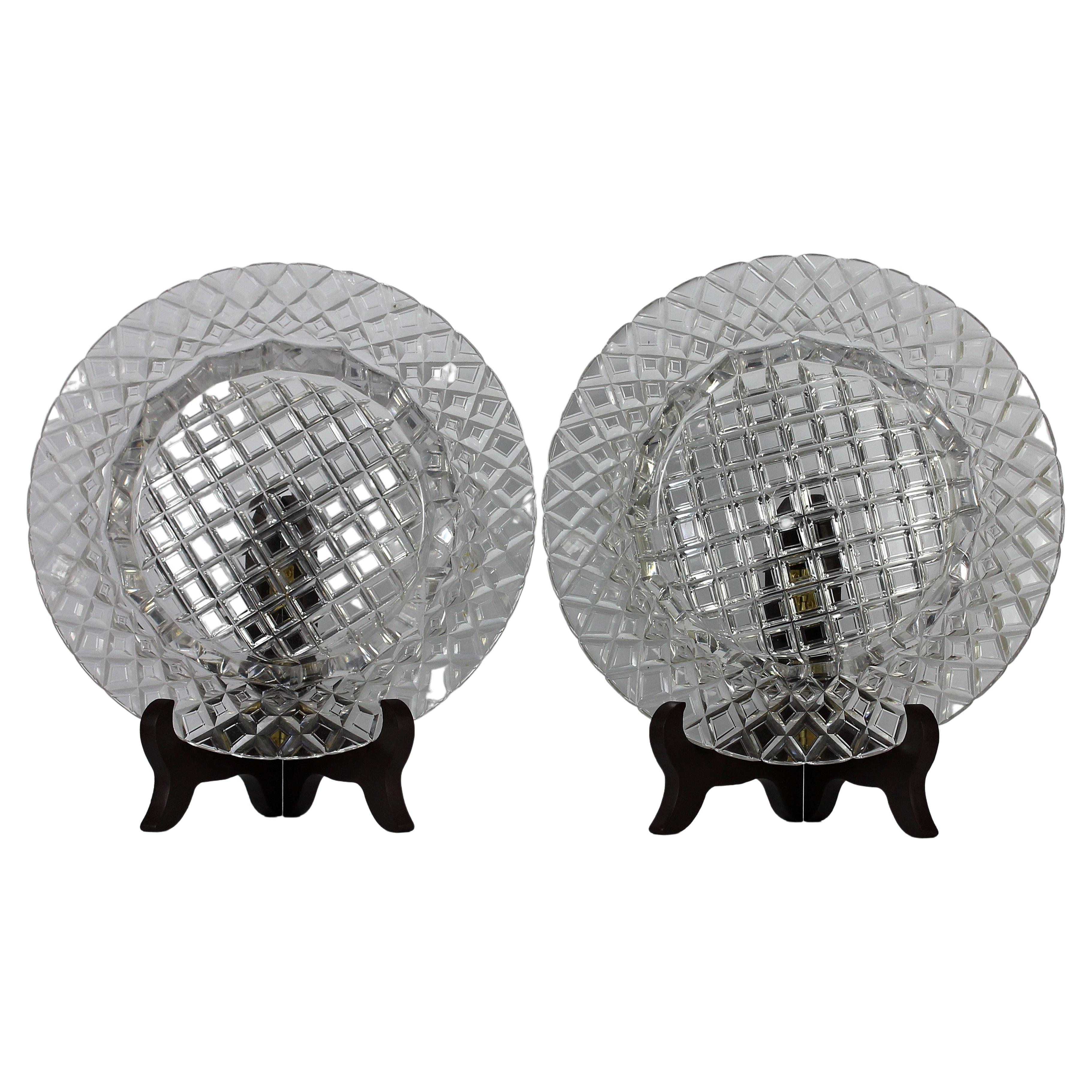 English Regency Blue Glass Cognac Decanter For Sale at 1stDibs