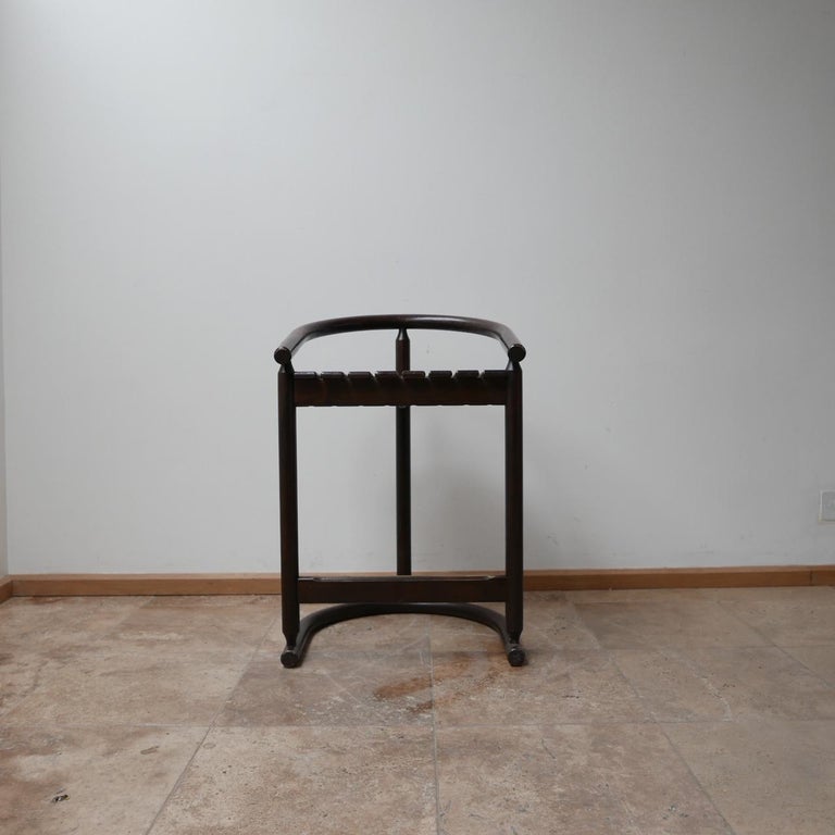 Pair of German Bentwood Mid-Century Bar Stools ''2'' For Sale at 1stDibs