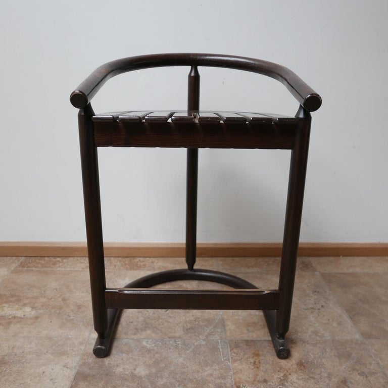Pair of German Bentwood Mid-Century Bar Stools ''2'' For Sale at 1stDibs