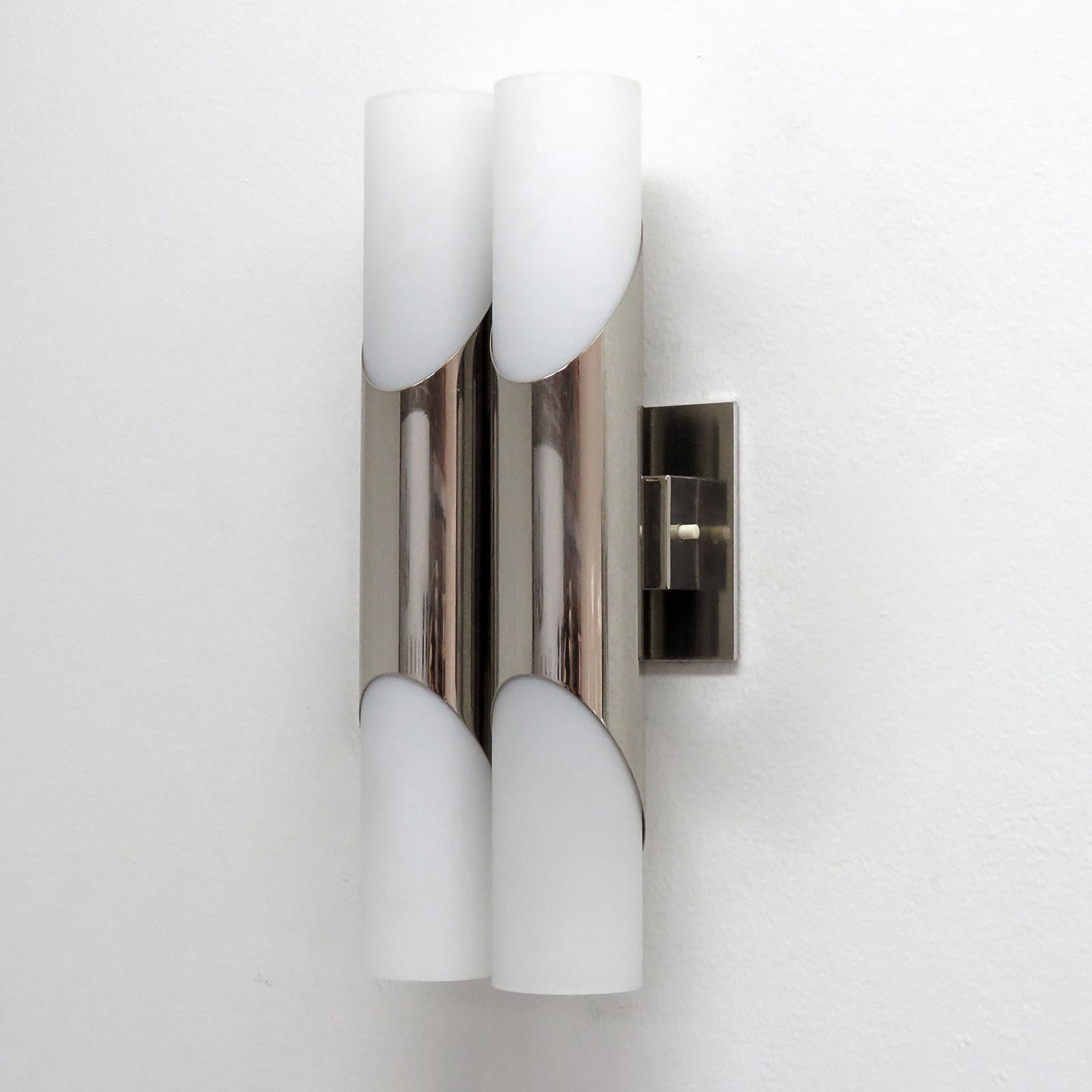 Pair of German Double Wall Lights at 1stDibs