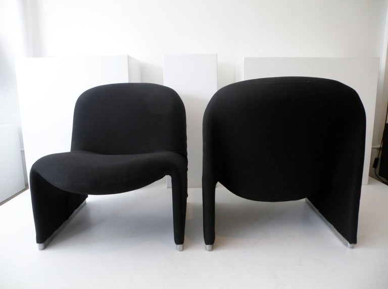 Pair of Giancarlo Peretti for Castelli Italy “Alky“ Lounge Chairs at ...