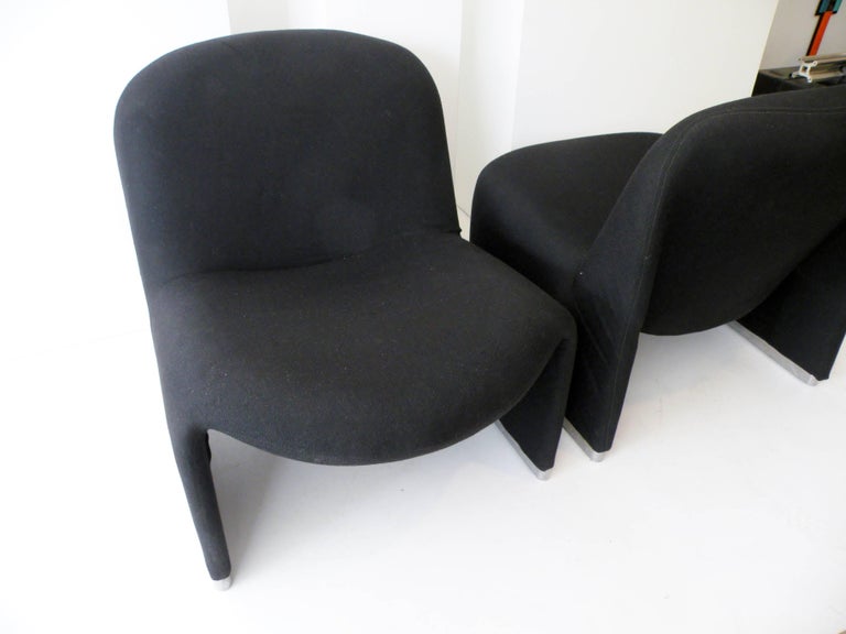 Pair of Giancarlo Peretti for Castelli Italy “Alky“ Lounge Chairs at ...
