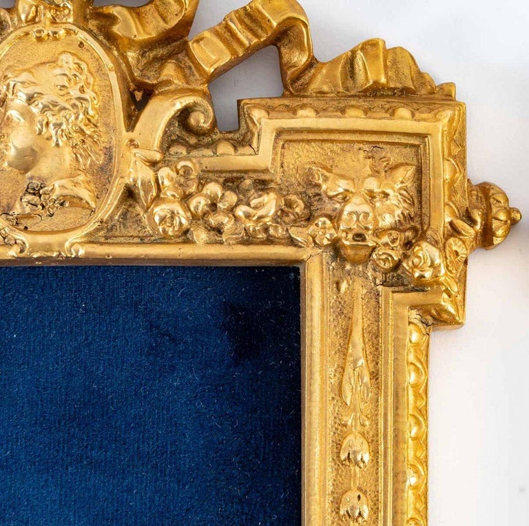 Pair Of Gilt Bronze Frames End of XIXth Century For Sale at 1stDibs