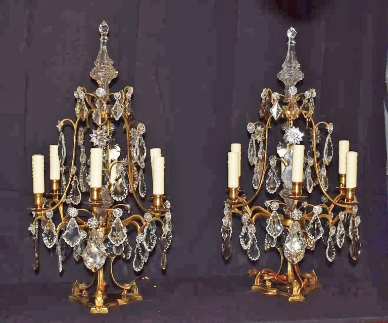 Pair of Girandoles For Sale at 1stDibs