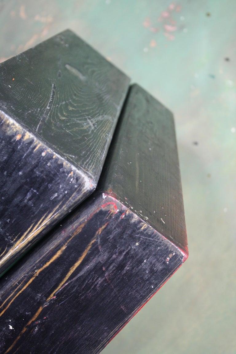 Pair of Glass Optical Distortion Carnival Fairground Mirrors Concave ...