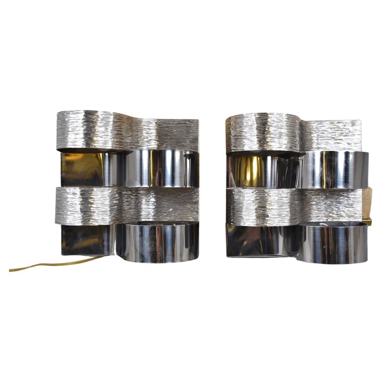 Pair of Goffredo Reggiani Wall Lights, 1970s For Sale at 1stDibs