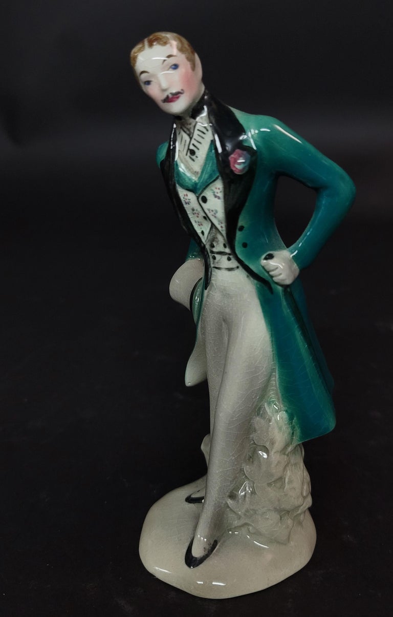 Pair of Goldschneider Figures For Sale at 1stDibs