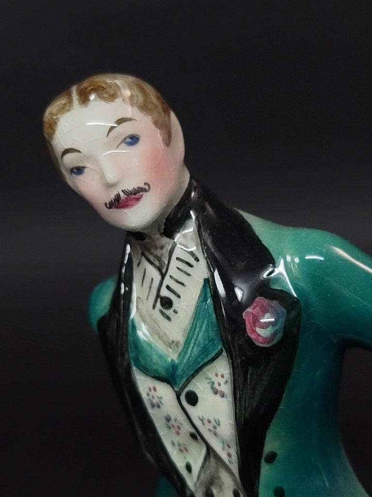 Pair of Goldschneider Figures For Sale at 1stDibs