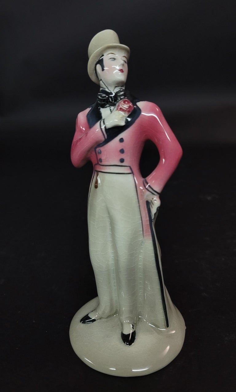 Pair of Goldschneider Figures For Sale at 1stDibs