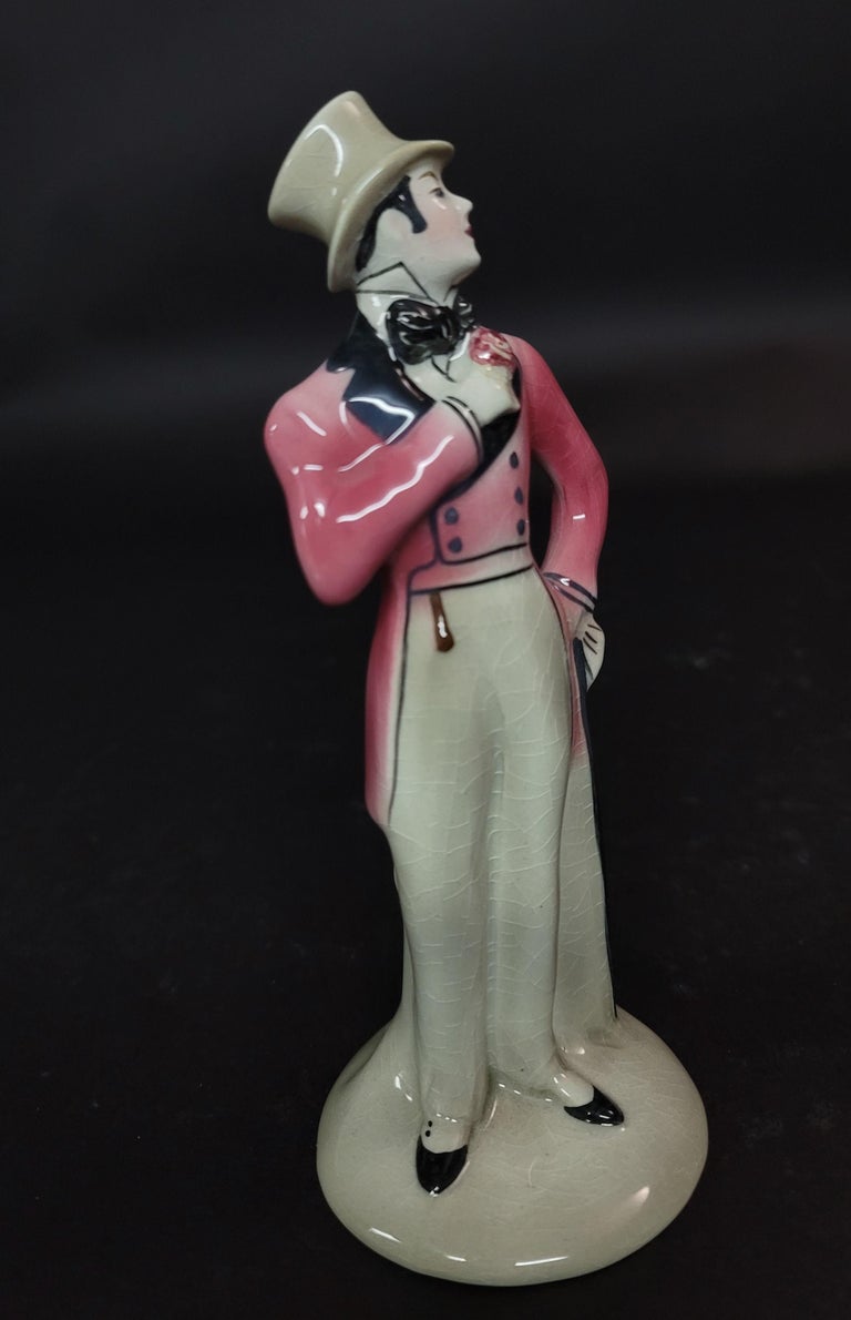 Pair of Goldschneider Figures For Sale at 1stDibs