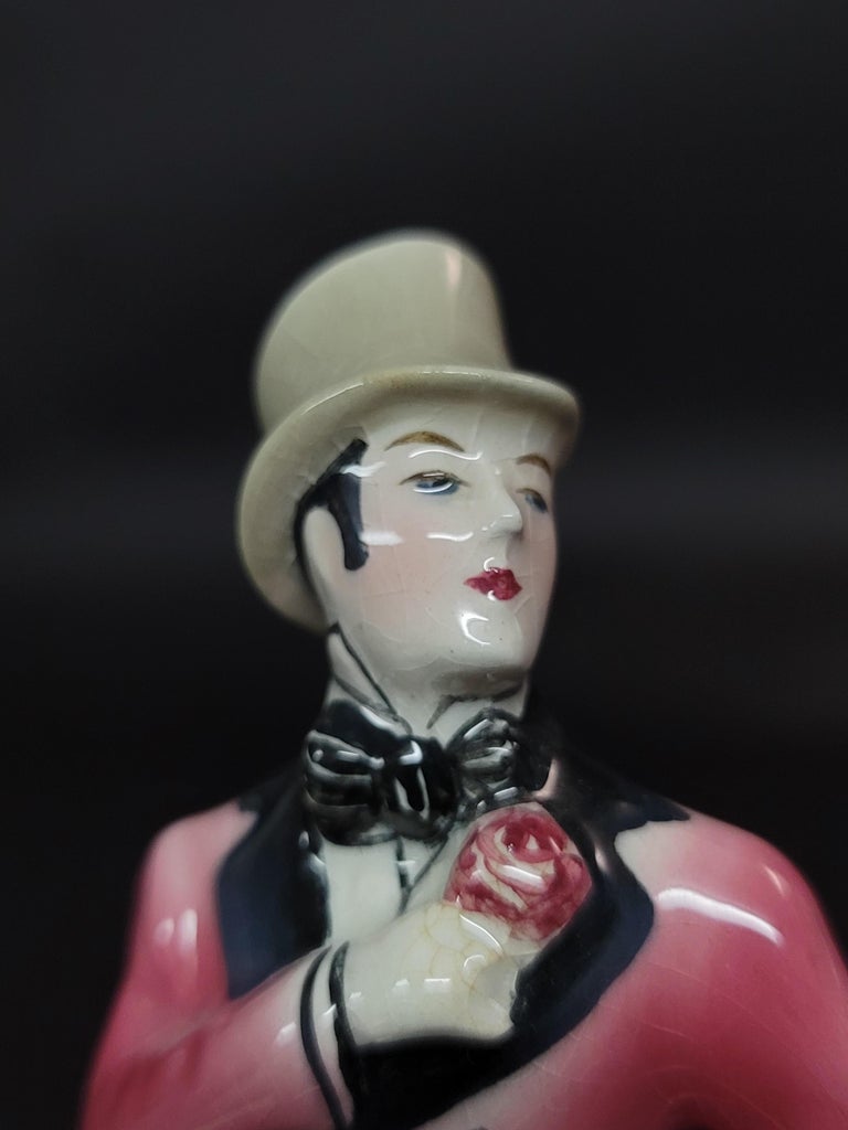Pair of Goldschneider Figures For Sale at 1stDibs