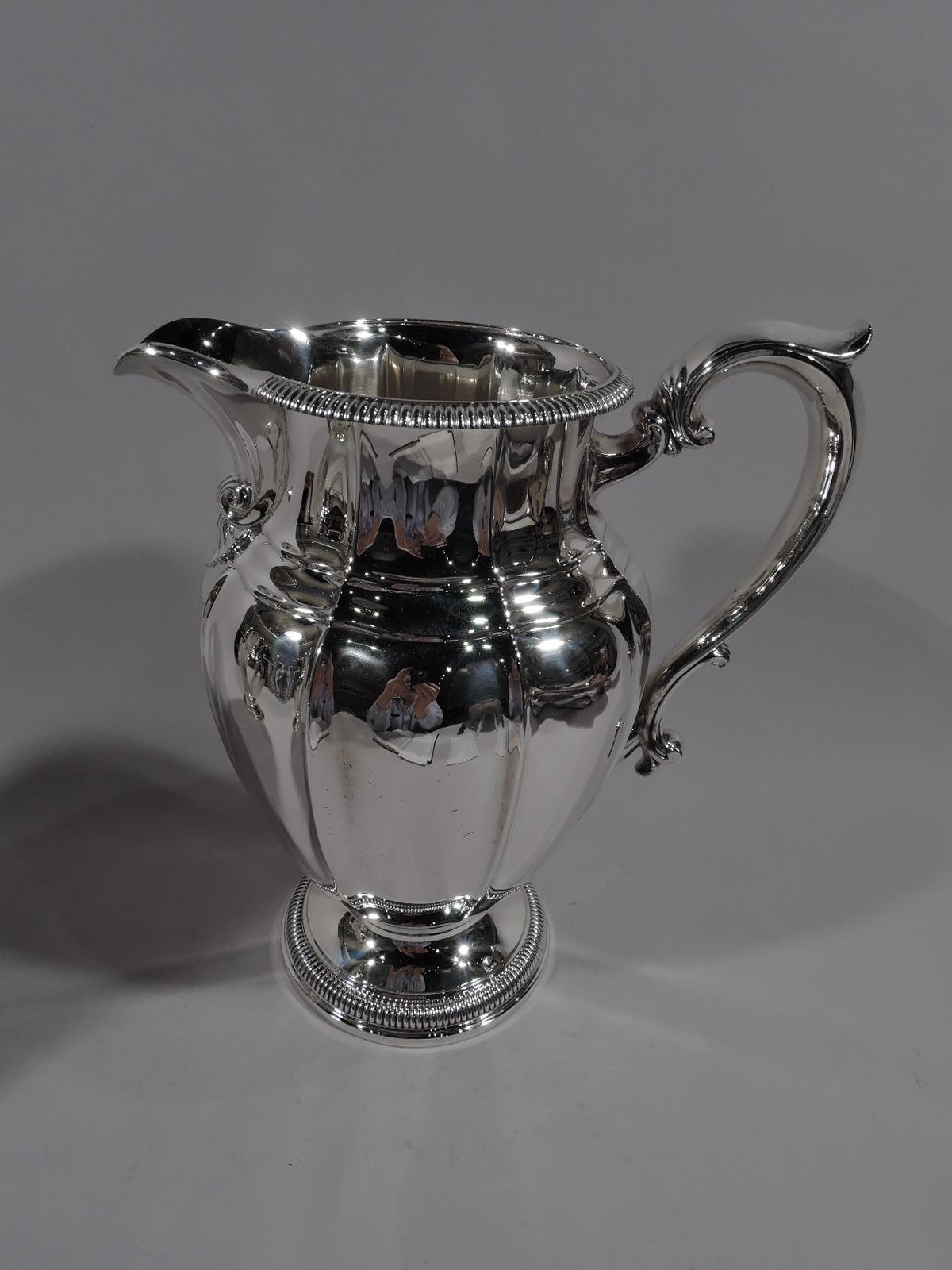 Pair of Gorham Modern Classical Sterling Silver Water Pitchers For Sale ...
