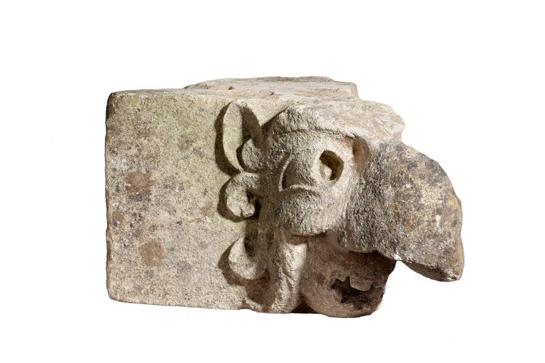 Pair of Gothic Limestone Beaked Grotesques, English, circa 1450 For ...