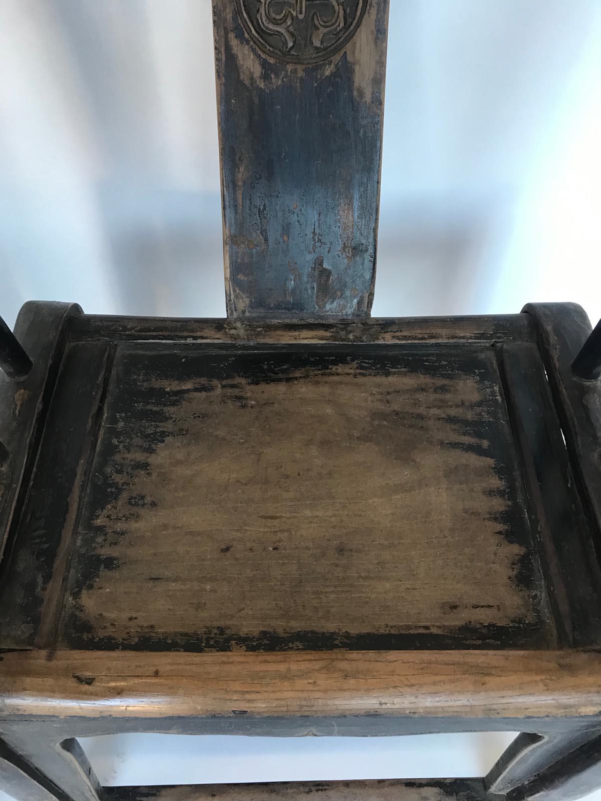 Pair of Graceful Early 19th Century Quing Dynasty Chairs For Sale at ...