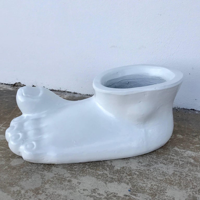 Pair of Grand Tour Style Roman Foot Planters For Sale at 1stDibs | foot ...