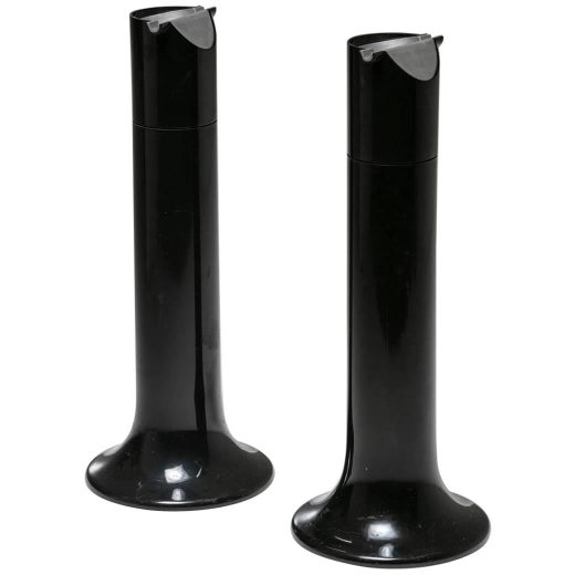 Frate Metal, Glass and Wooden Dining Table by Enzo Mari for Driade 70s ...