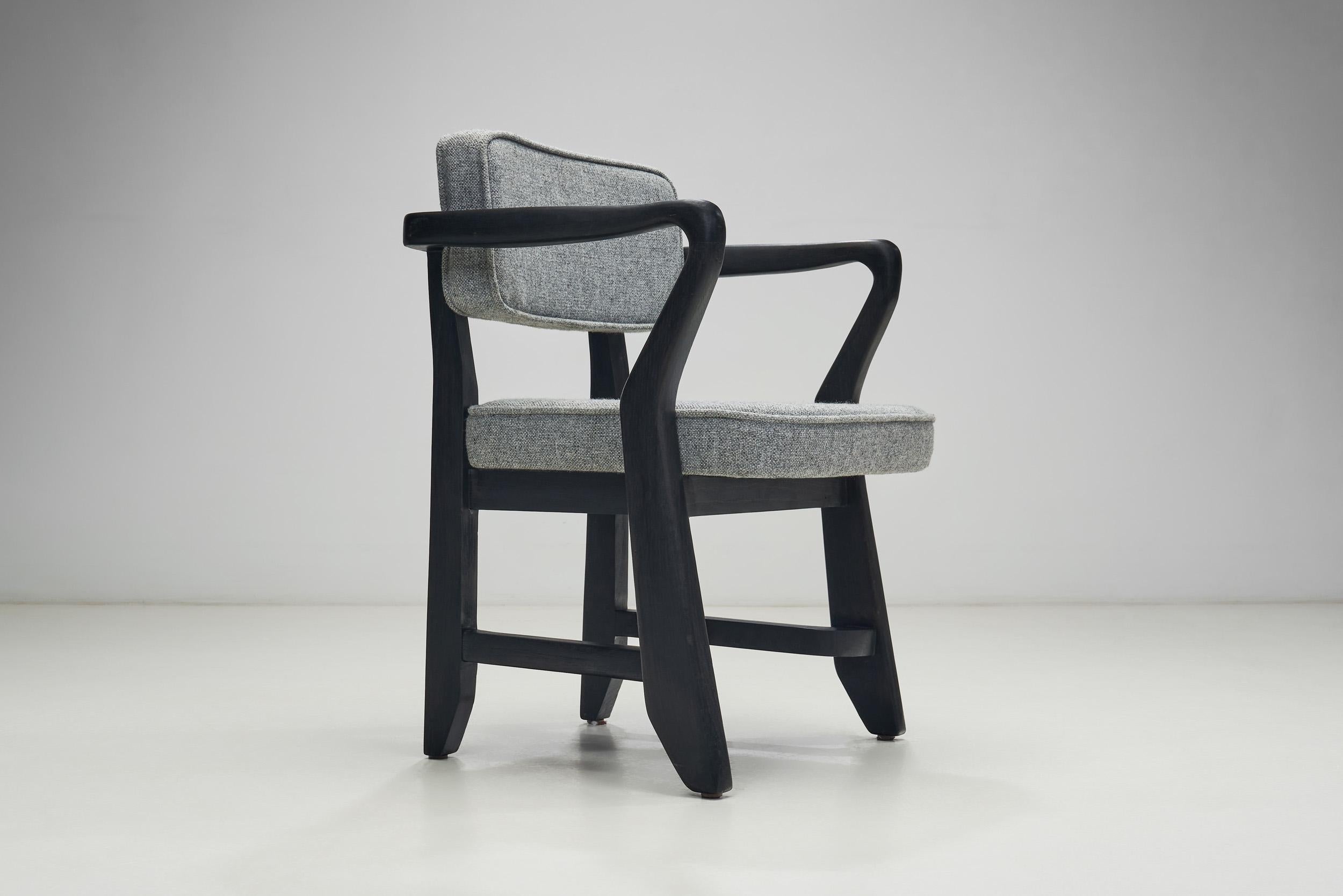 Pair of Guillerme et Chambron "Denis" Armchairs for Votre Maison ...