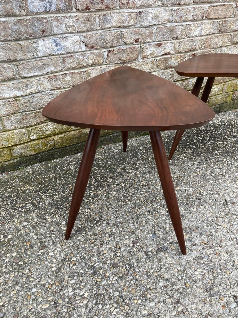 Pair of Guitar Pick Table in the Style of Phillip Powell at 1stDibs ...