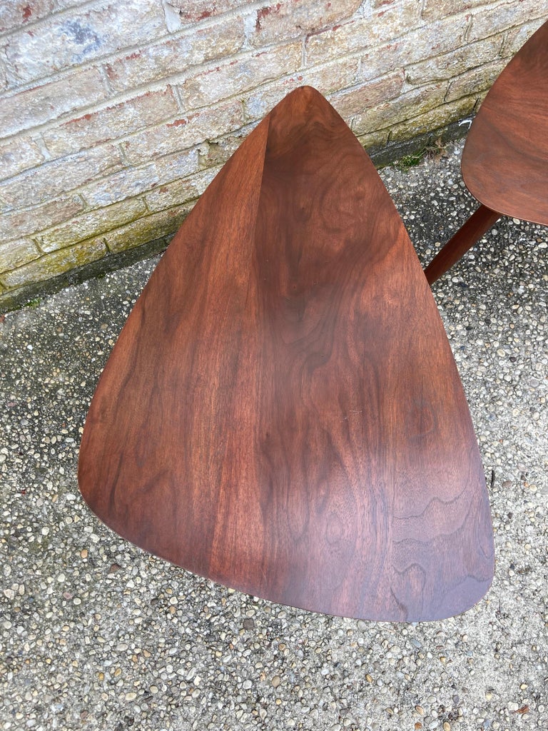 Pair of Guitar Pick Table in the Style of Phillip Powell at 1stDibs ...