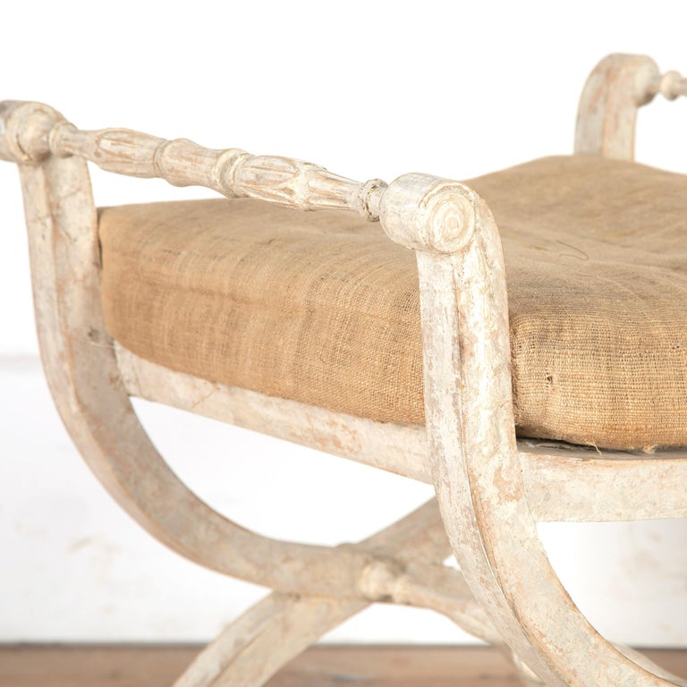 Pair of Gustavian Stools at 1stDibs