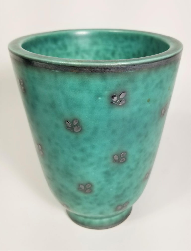 Pair of Gustavsberg Argenta Sweden By Wilhelm Kage 1930s Art Deco For ...