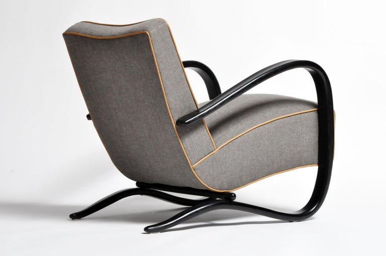 Pair of H269 Kreslá by Jindřich Halabala at 1stDibs