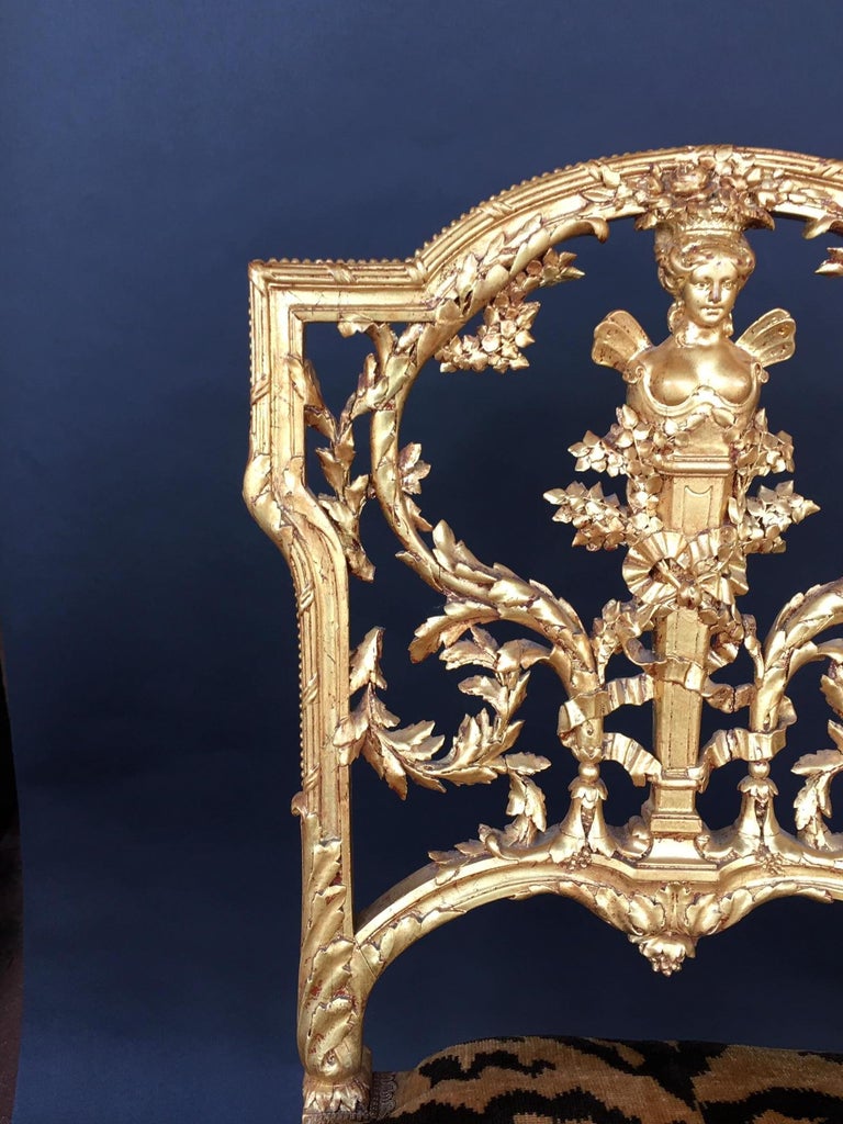 Pair of Hand Carved Wood Chairs at 1stDibs | carved chairs for sale ...