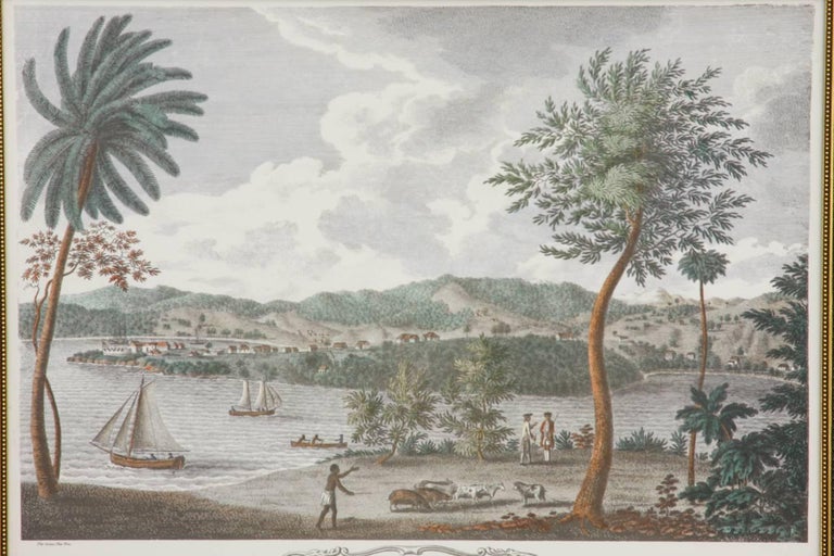 Pair of Hand-Colored British Colonial Prints of Jamaica at 1stDibs ...