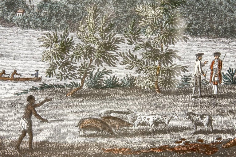 Pair of Hand-Colored British Colonial Prints of Jamaica at 1stDibs ...