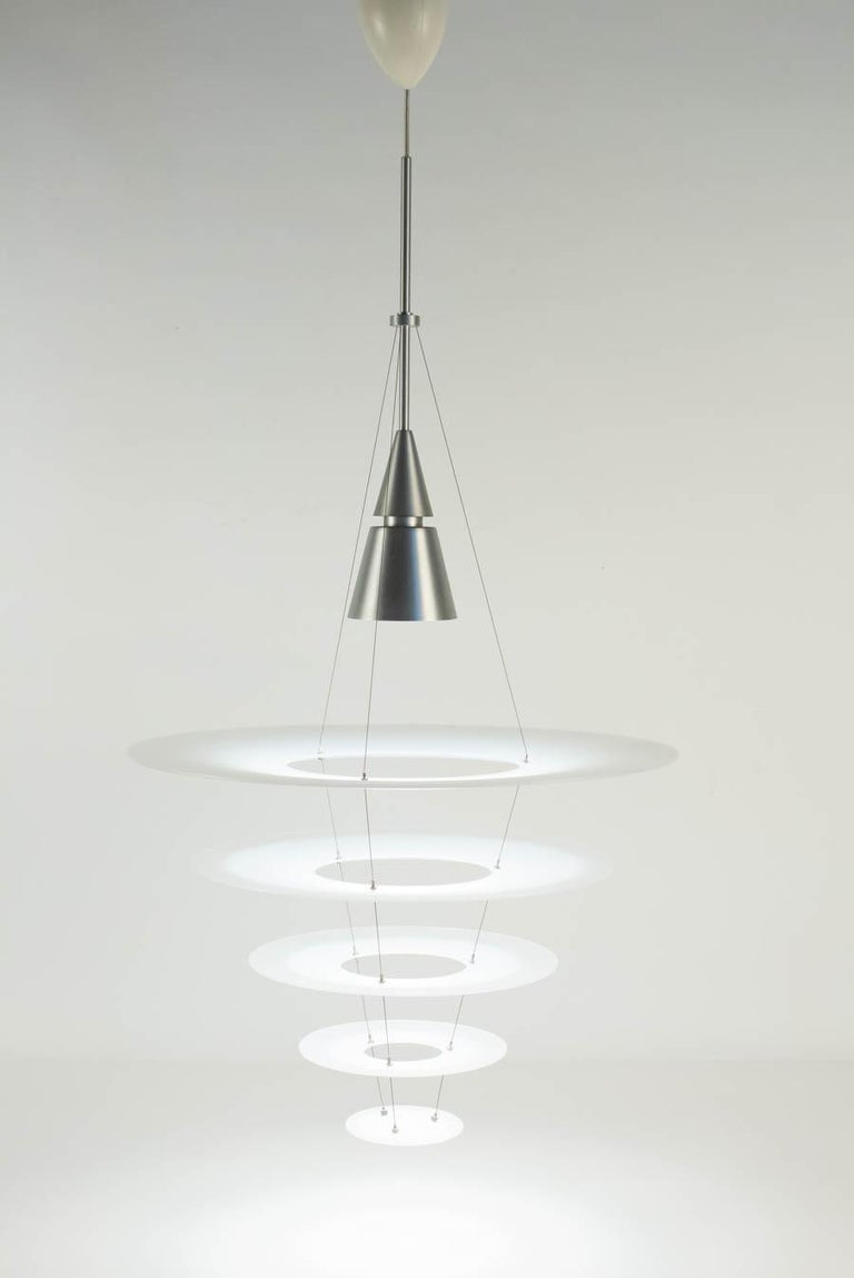 Pair of Hanging Light Fixture, Contemporary, from the House of Louis ...