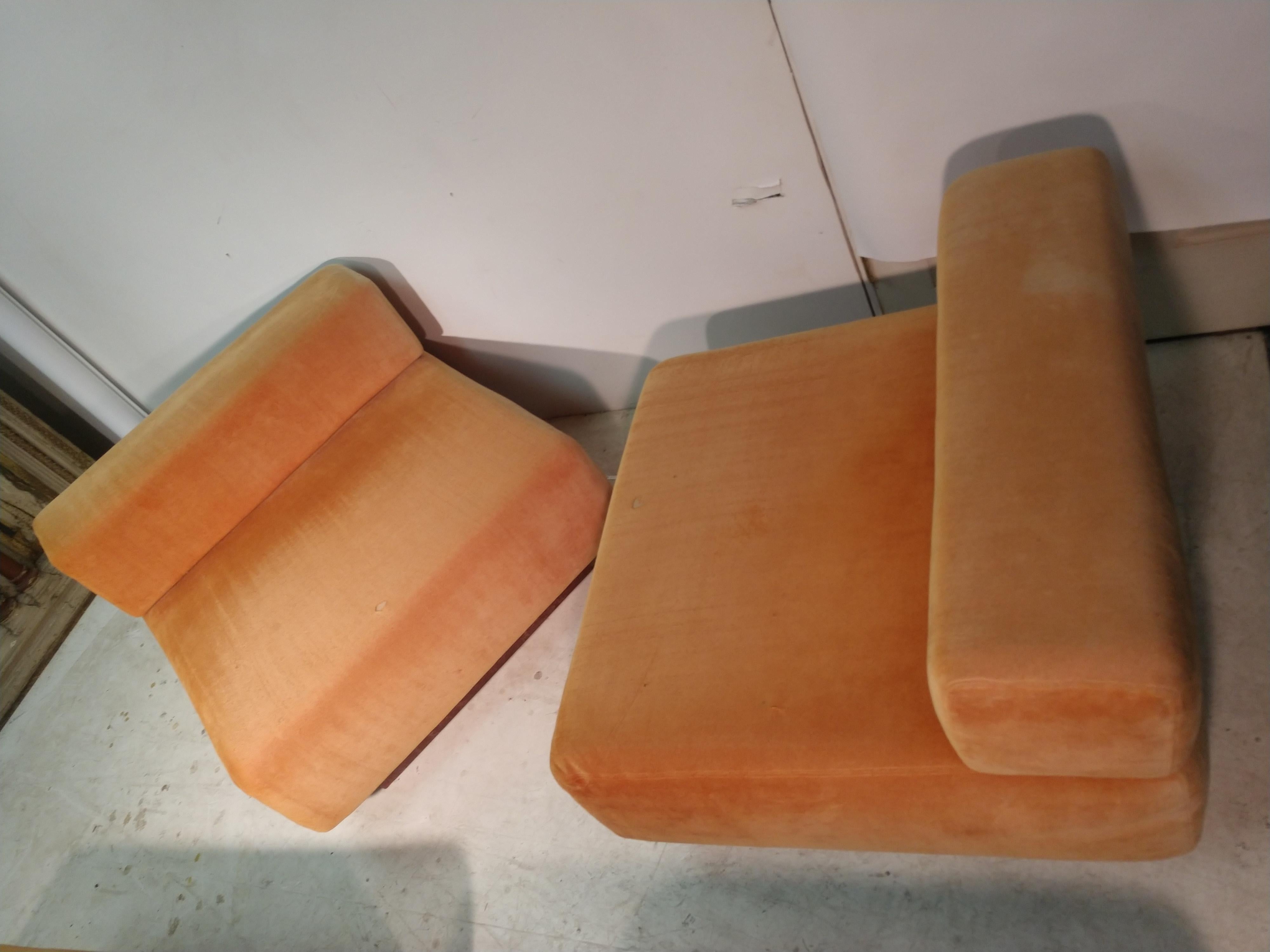 Pair of Harvey Probber Mid-Century Modern Modular Seating Four Pieces ...