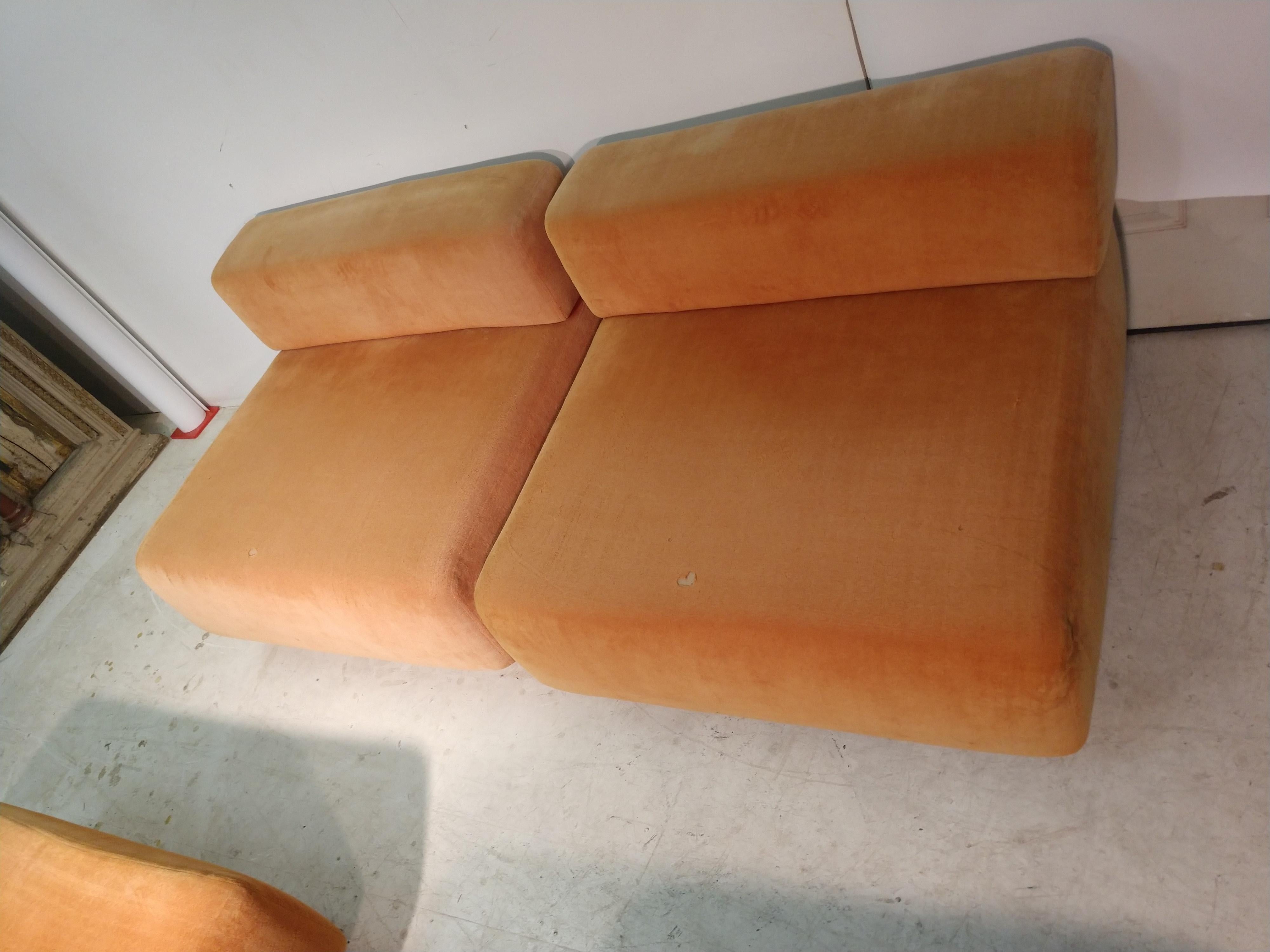 Pair of Harvey Probber Mid-Century Modern Modular Seating Four Pieces ...