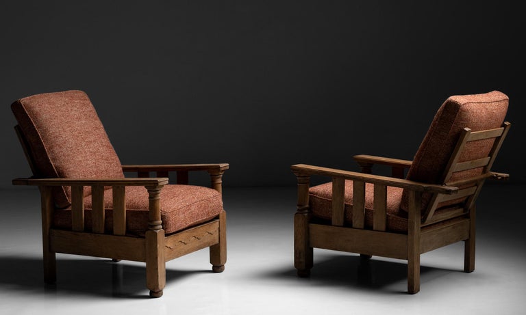 Pair of Heals Reading Chairs, England circa 1930 For Sale at 1stDibs