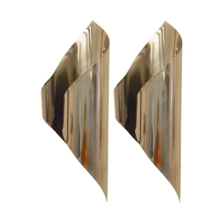 Pair of High Style French Sconces For Sale at 1stDibs