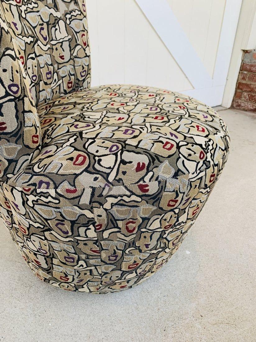 Pair of Highback Swivel Chairs by Carter Furniture at 1stDibs | carter ...